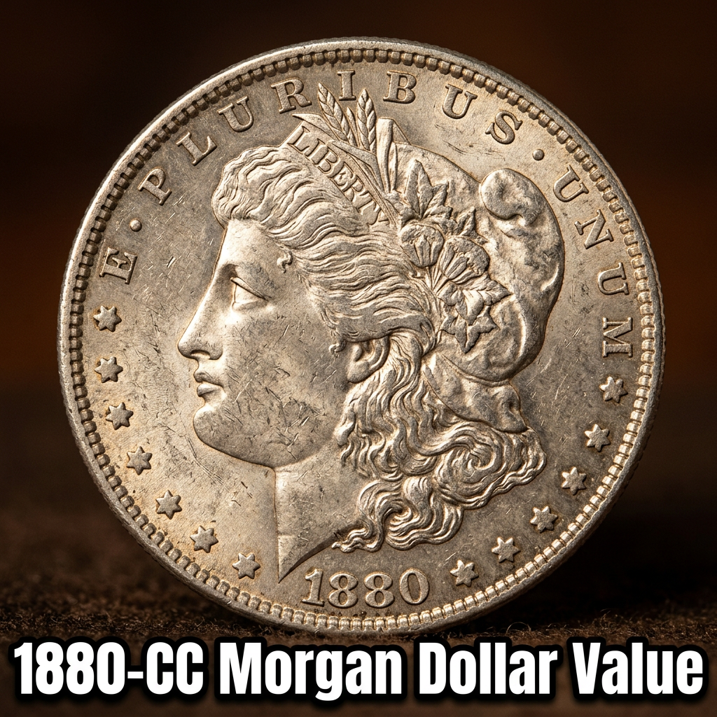 1880 CC Morgan Dollar Value Guide and Price Chart for Collectors ...